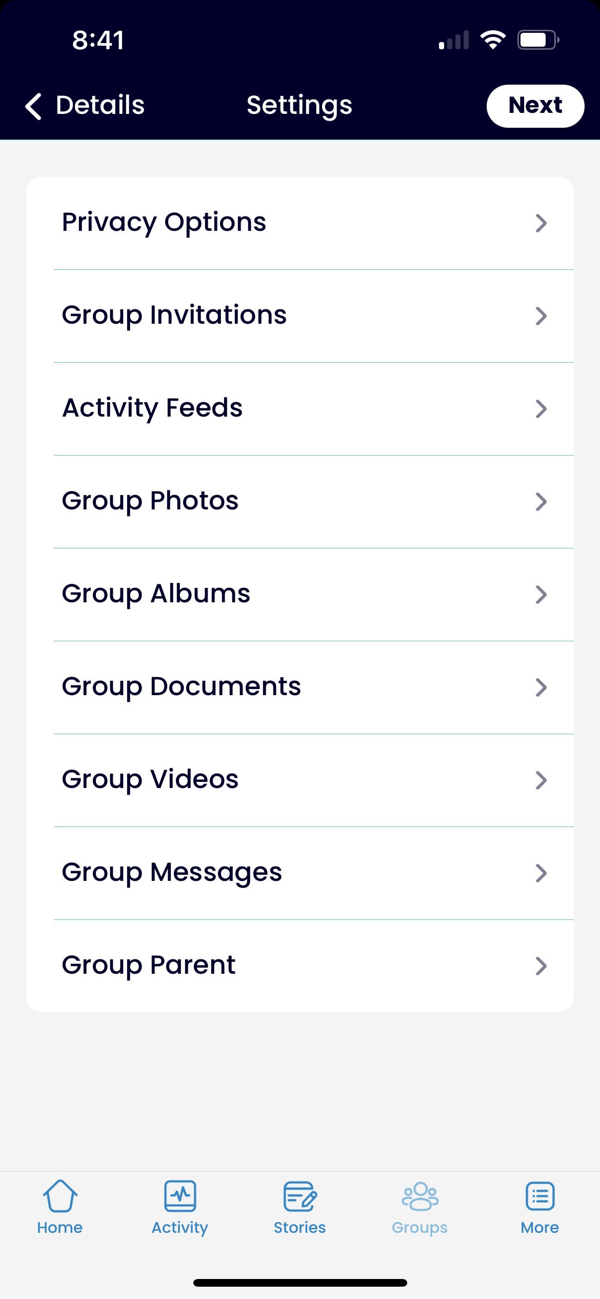 Creating Groups | REV Support