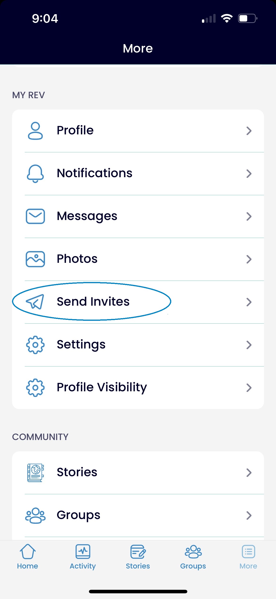 Invite New Members | REV Support